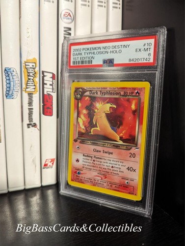 2002 Pokemon TCG Neo Destiny 1st Edition Dark Typhlosion 10/105 Holo ...