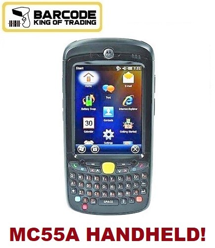 Motorola MC55A Handheld, 2D/1D Scanner, WiFi, Windows Mobile 6.5 w ...