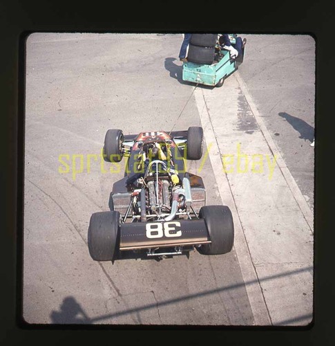 Jerry Karl #38 King/Offy @ 1975 USAC California 500 - Vintage 35mm Race ...