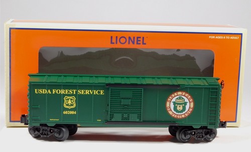 LIONEL 6-52335 O-GAUGE SMOKEY BEAR & USDA FOREST SERVICE 60 YEAR BOXCAR ...