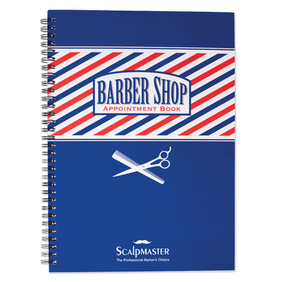 Burmax Scalpmaster 3 Column Barber Shop Appointment Book. Salon ...