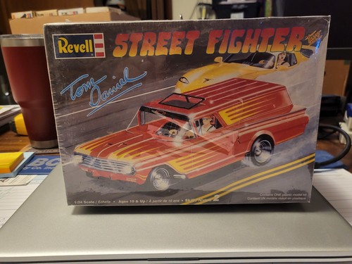 Revell Street Fighter Tom Daniel NIB Vintage Sealed Kit!! | eBay