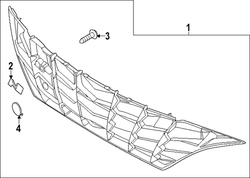 Genuine Hyundai Emblem Cover Plate 86517-IB000 | eBay