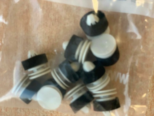 10x ROMIX Door Seals Clips, AUDI A6 C6, Grey C60455; 4F0831719 | eBay