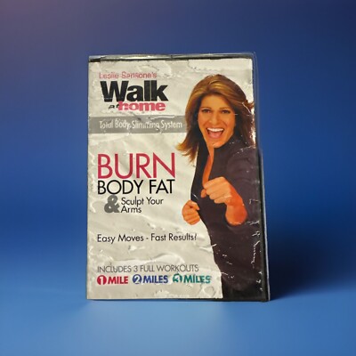 LESLIE SANSONE - Walk At Home BURN BODY FAT 1 2 3 Miles Workouts DVD ...