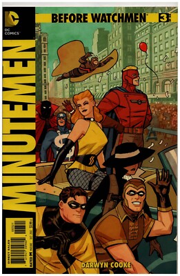 Before Watchmen Minutemen #3 Cliff Chang ~Rare Variant | eBay