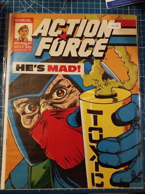 Action Force 23 Marvel Comics UK G.I. Joe 6.0 H6-129 | eBay