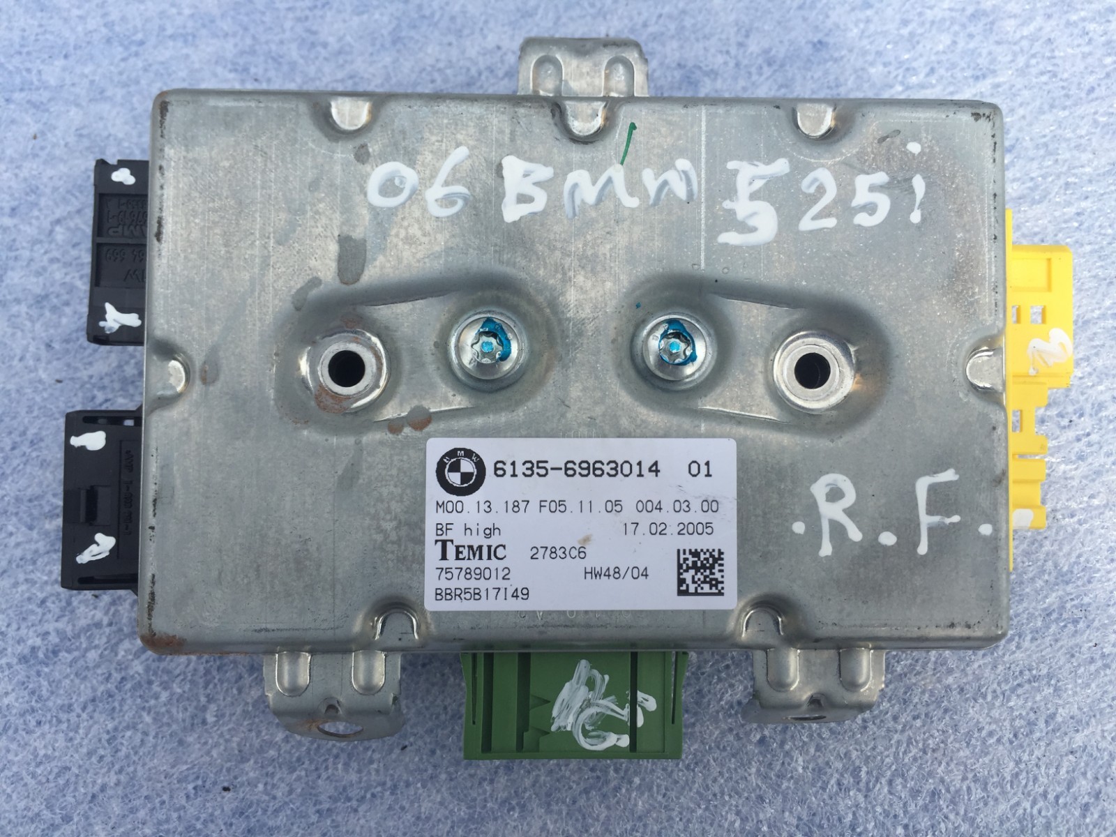 2004-2007 BMW 525I Right Front Door Control Module OEM | eBay