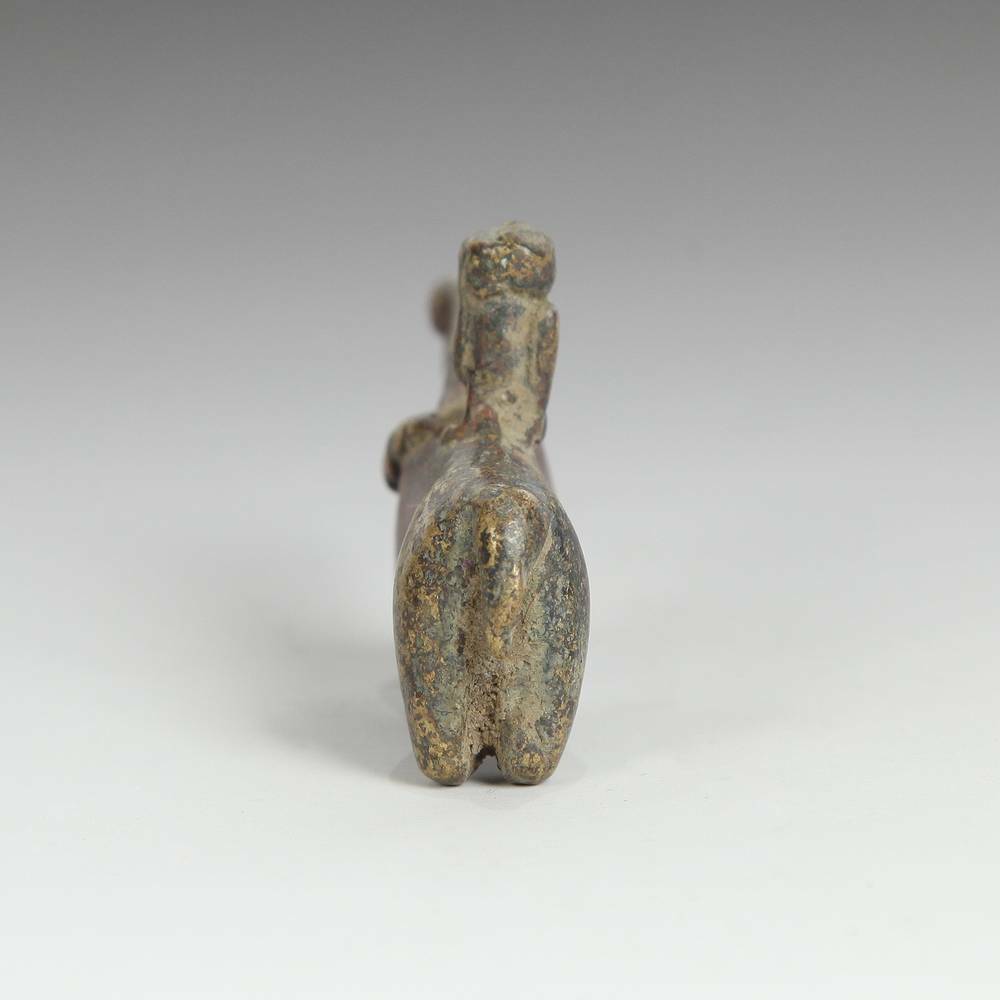 EQUESTRIAN FIGURE MINIATURE BRONZE KOTOKO PEOPLE CHAD CENTRAL AFRICA ...