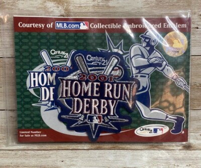 2001 MLB All Star Game Home Run Derby Limited Edition Embroidered ...