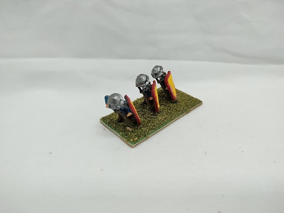 Lot Of (4) 15MM Late Medieval Shield Infantry Wargaming Miniatures ...