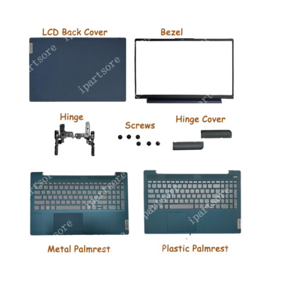 For Lenovo ideapad 5 15IIL05 15ITL05 Palmrest/Back Cover/Bezel/Hinges ...