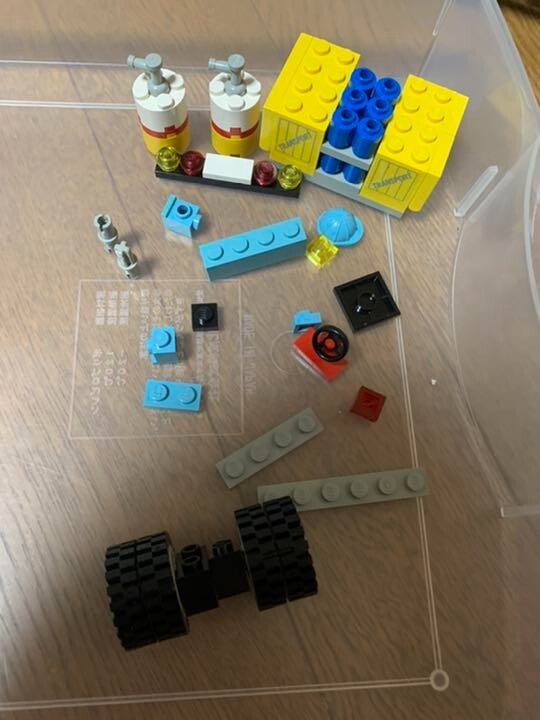 lego 1552-1 vintage maersk line container truck | eBay