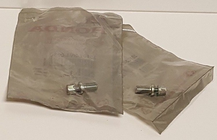 35102-SV4-003 X2 OEM HONDA IGNITION CYLINDER BREAK HEAD BOLT SET OF 2 ...