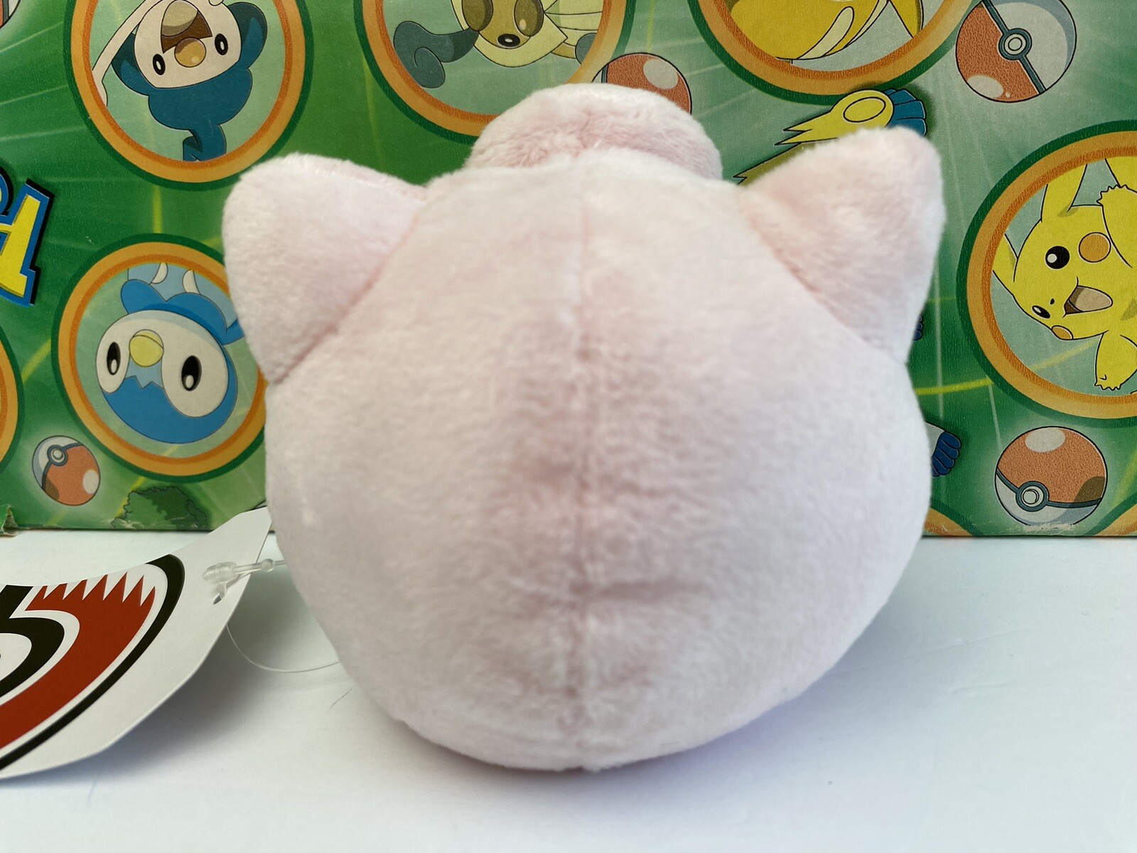 Pokemon Center Plush JIGGLYPUFF Poke doll stuffed Sitting Cuties figure ...