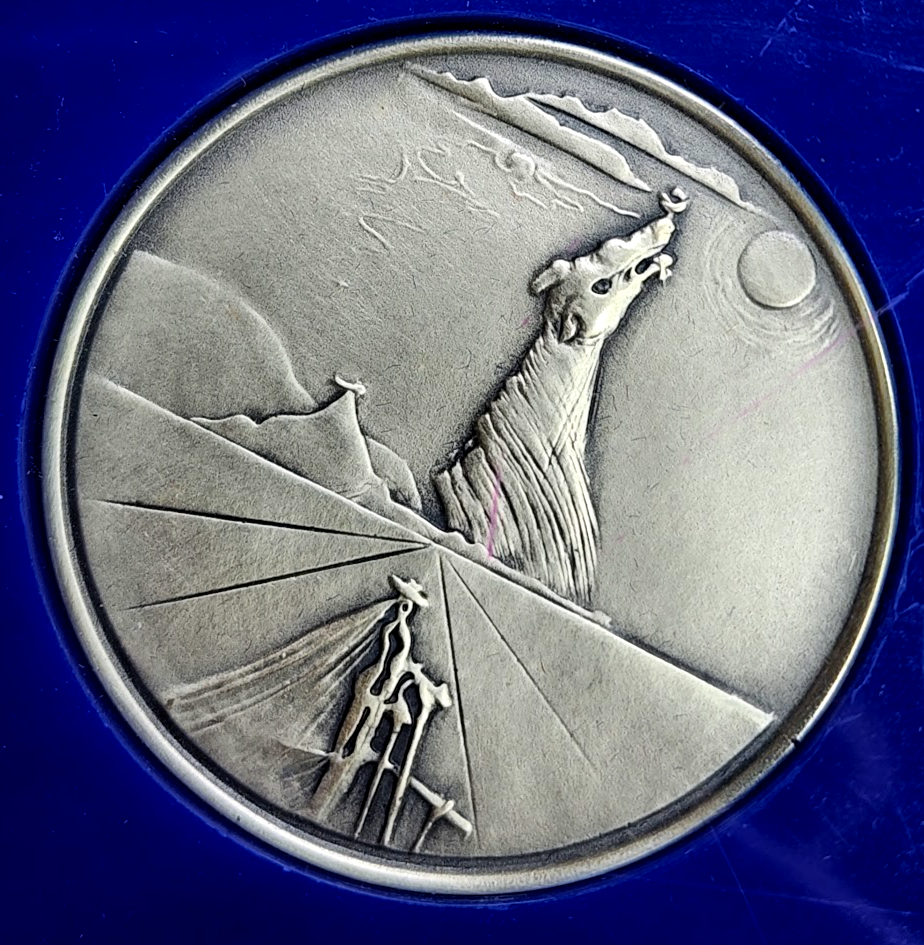 Salvador Dali 12 Tribes of Israel 1973 .999 Silver Medallion 12 Coin ...