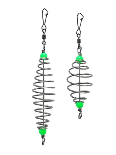 Spring Carp Fishing Feeder: 20pcs Heavy Duty Steel Bait Cage Carp ...