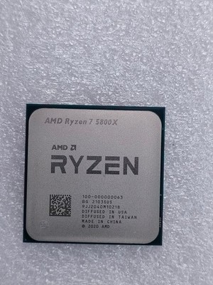 AMD Ryzen 7 5800X Desktop CPU R7 Processor Socket AM4 100-000000063 | eBay