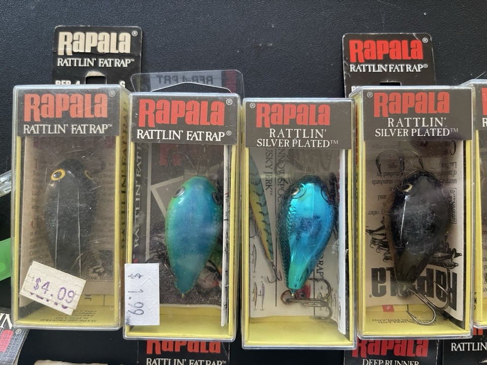 Lot Of 16 Rapala Fat Raps New In Box Rare Colors🔥🔥 | eBay