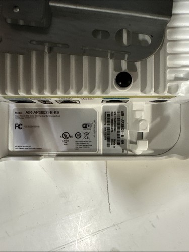 Cisco AIR-AP3802I-B-K9 802.11ac 3802I Wireless AP WITH MOUNTING BRACKET ...