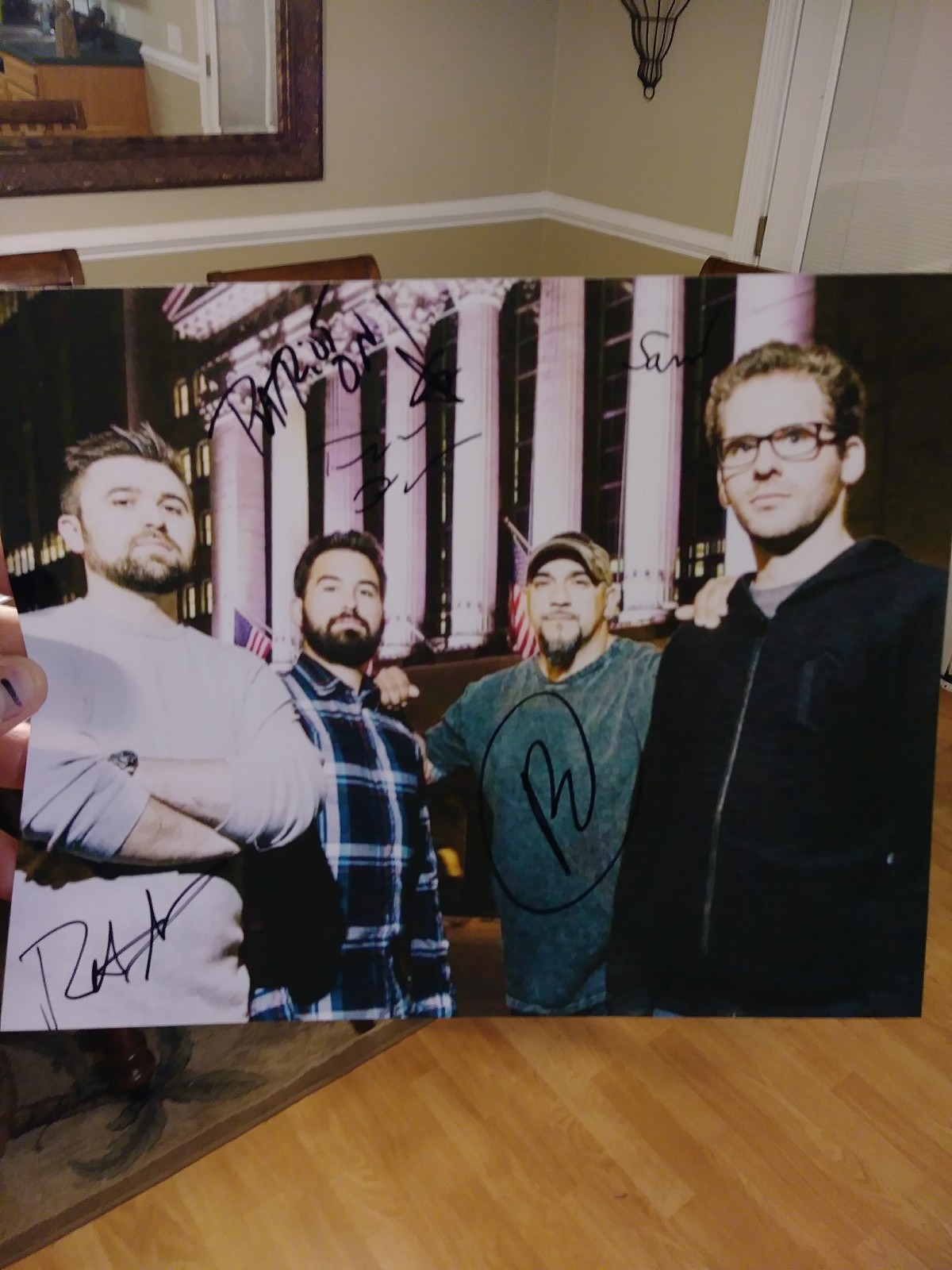 Madison Rising Rock Grunge Band Musicians Signed Album Cover 8x10 Photo ...