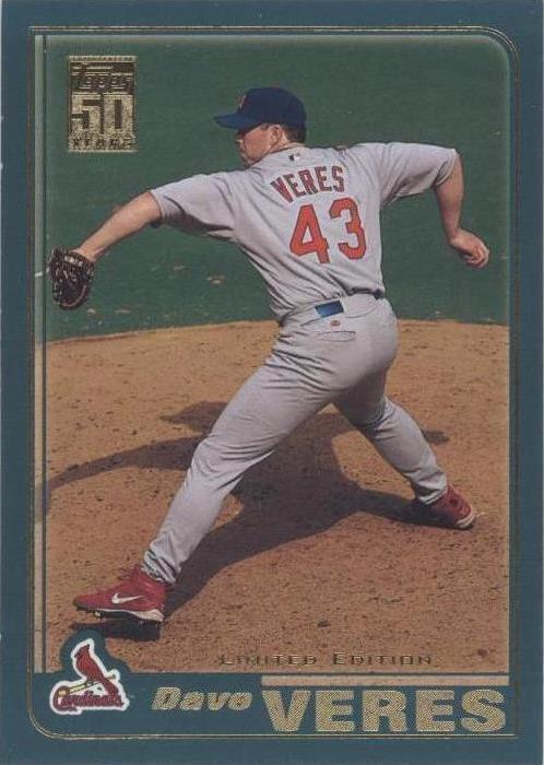2001 Topps - Dave Veres #252 Limited Edition for sale online | eBay