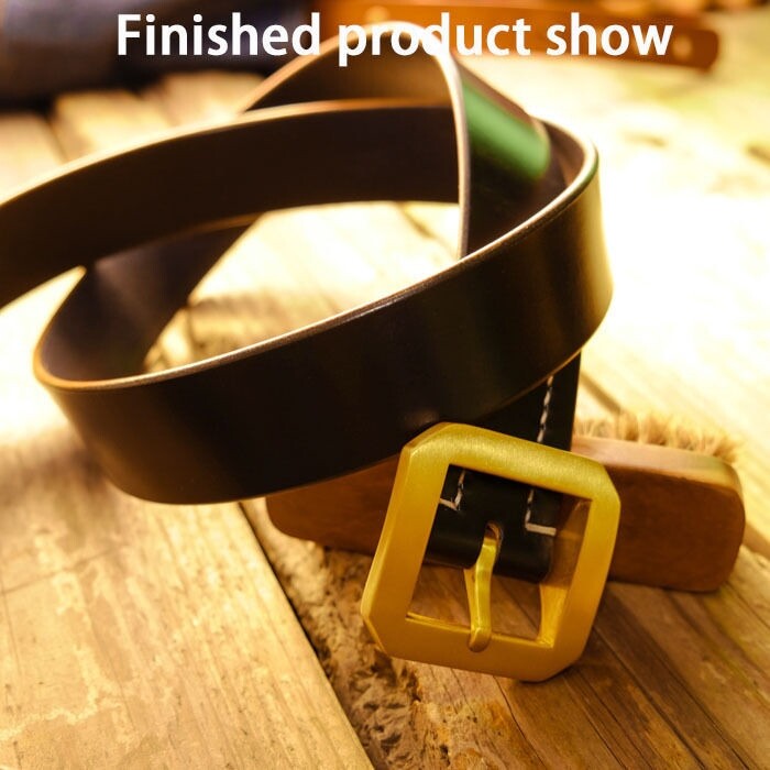 Octagonal Solid Brass Pin Belt Buckle for Men Women Leatherwork craft ...