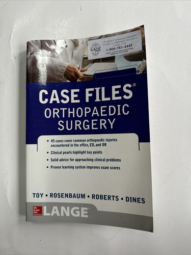 LANGE Case Files Ser.: Case Files Orthopaedic Surgery by Andrew J ...