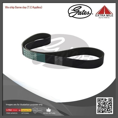 Gates Fleetrunner Micro V-Ribbed Belt For Volvo FMX 12.8L D13C540 ...