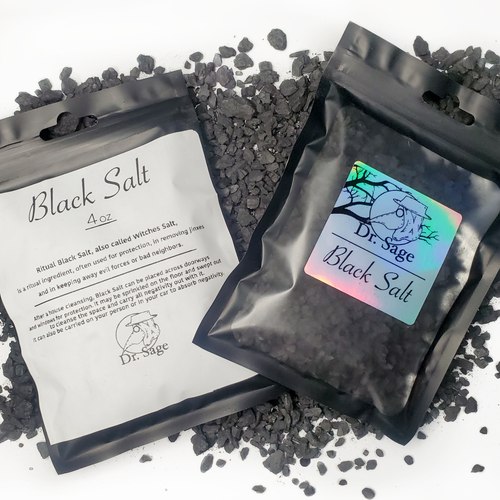 4 oz Black Salt Protection Metaphysical Healing Rituals Witchcraft ...