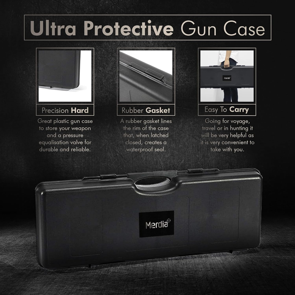 Gun Case Precision Hard Locking Rifle Cases Ultra Protective Case ...