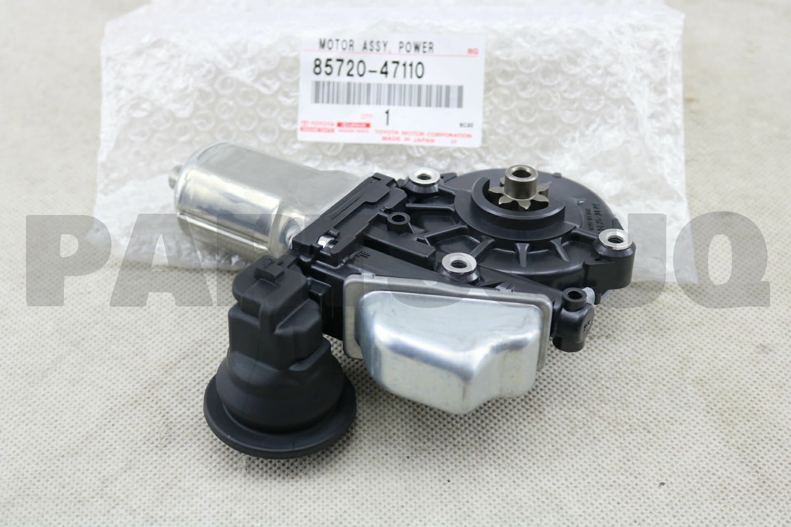 8572047110 Genuine Toyota MOTOR ASSY, POWER WINDOW REGULATOR, LH 85720 ...