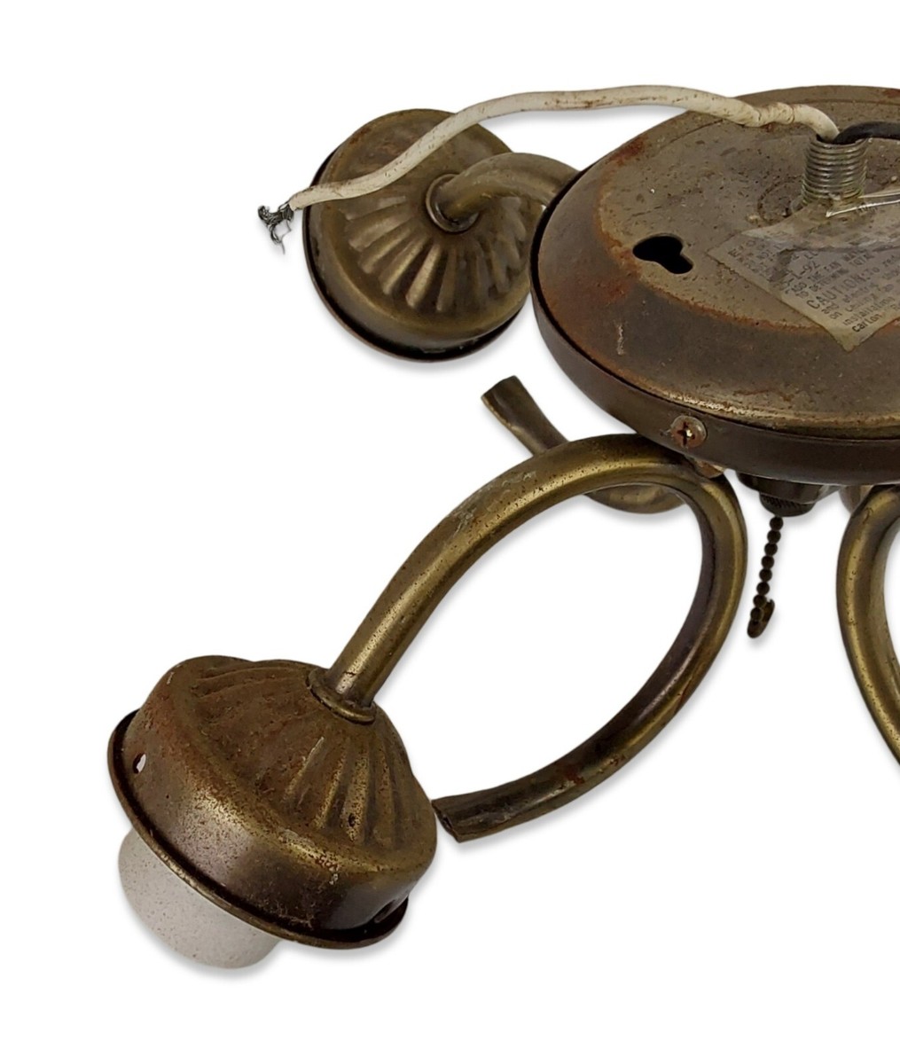 Hunter 4 Light Antique Brass Ceiling Fan Light Kit - Infoupdate.org