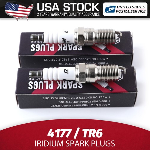 4pcs Fit For NGK TR6 #4177 Spark Plugs Iridium for LS LS1 LS3 Engines ...