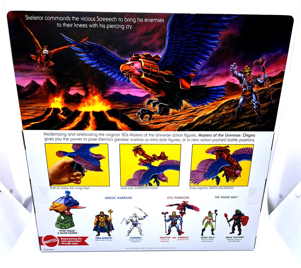 Masters of The Universe Origins Skeletor Screech Playset MOTU 2023 | eBay