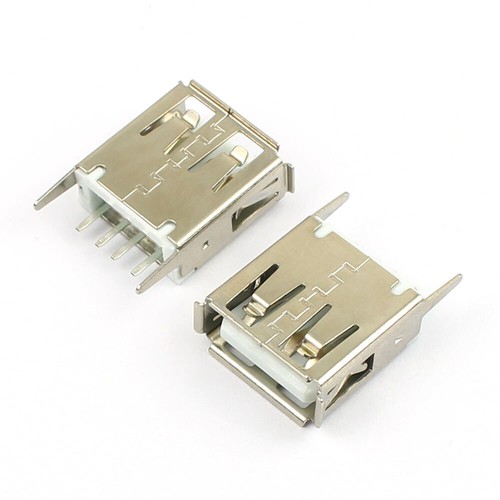 20Pcs USB 2.0 Type A 4 Pin 4P AF Female DIP PCB Socket Connector Jack ...