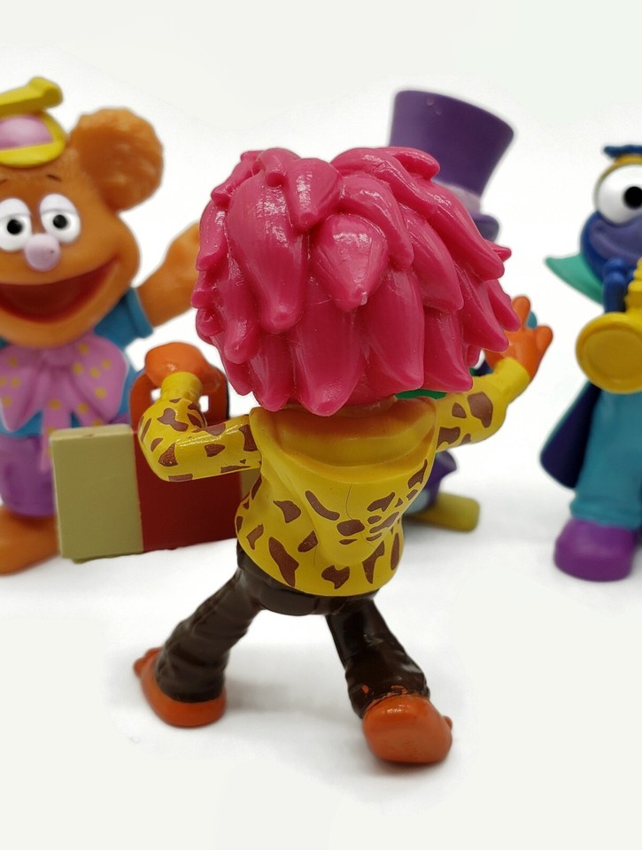 Disney Muppet Babies Rocksplosion 5 Piece Figure Set Animal Miss Piggy ...