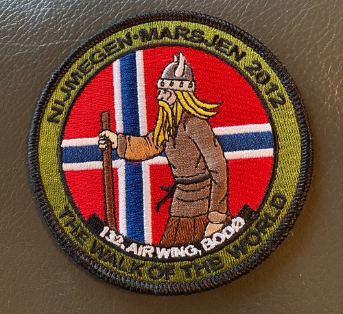 NORWAY AIR FORCE PATCHES - NIJMEGEN 2012 BODØ GARNISON PATCH | eBay