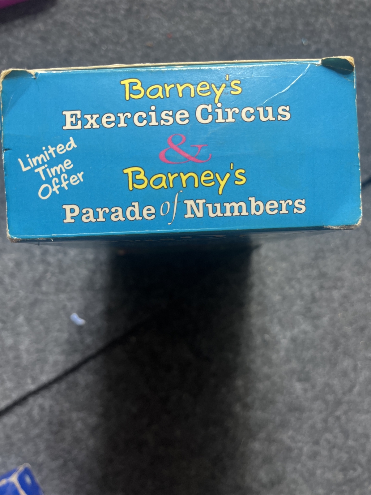 Barneys Exercise Circus/Parade of Numbers (VHS, 1996, 2-Tape Set) for ...