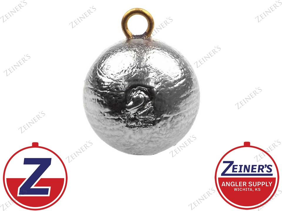 3185 New Do-It Cannon Ball Sinker Mold w/Sz 1 Wire Eyes 1,2,3,4 oz 4 ...