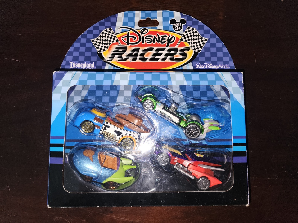 Disney Racers Toy Story 4-Pack Theme Park Exclusive Pack - Woody Zurg ...