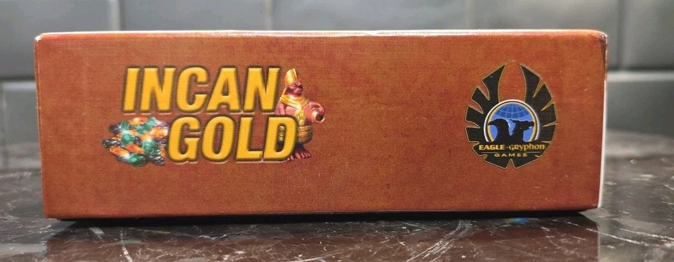 Incan Gold Board Game Race For Ancient Artifacts Eagle Gryphon Games ...