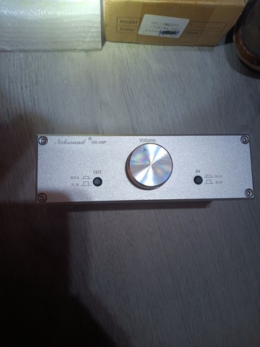 Douk Audio Fully Balanced Passive Preamplifier Pre-Amp XLR/RCA Volume ...