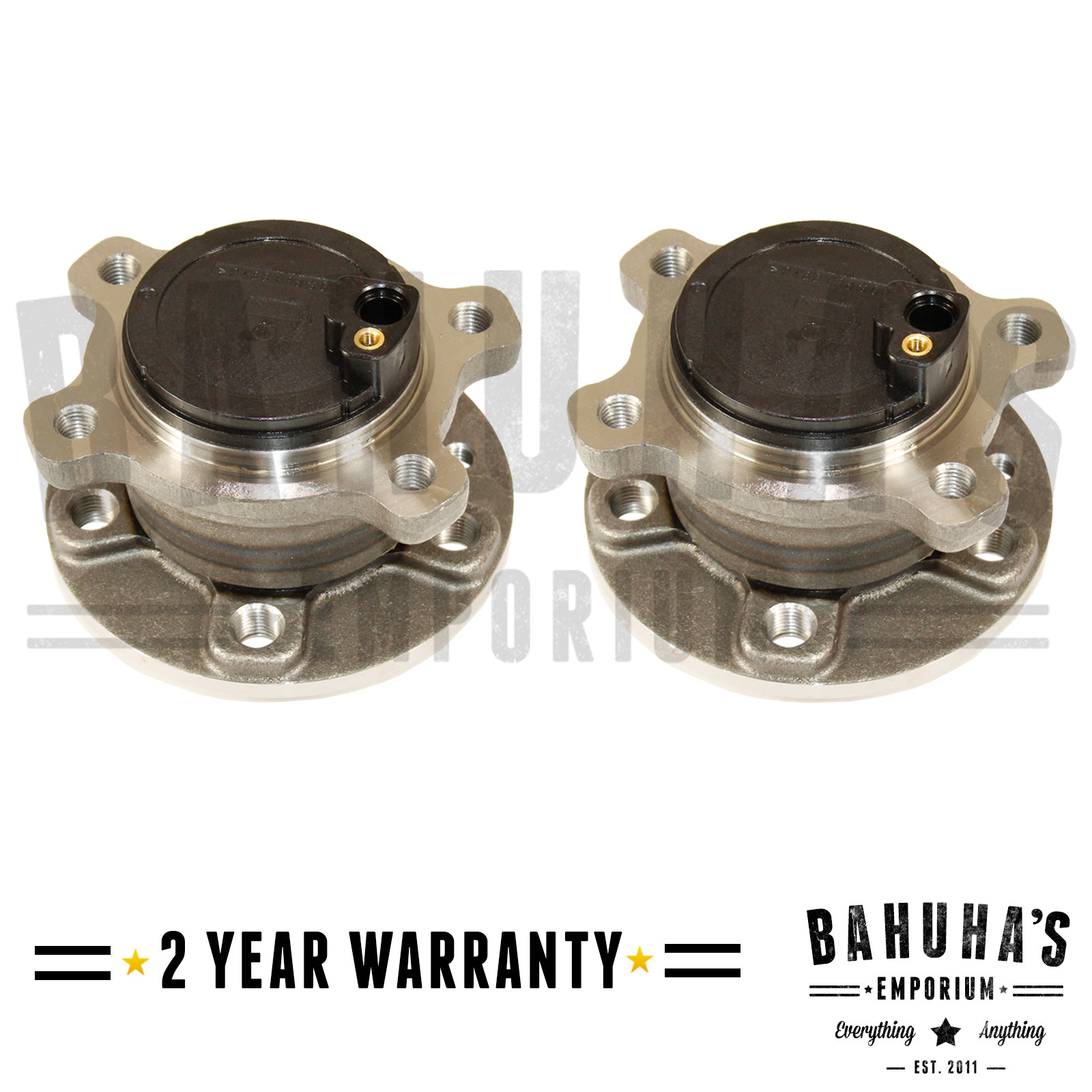 Volvo S60, S80, V60, V70, XC70 Rear Wheel Bearing Hubs + Abs x2 2006 ...