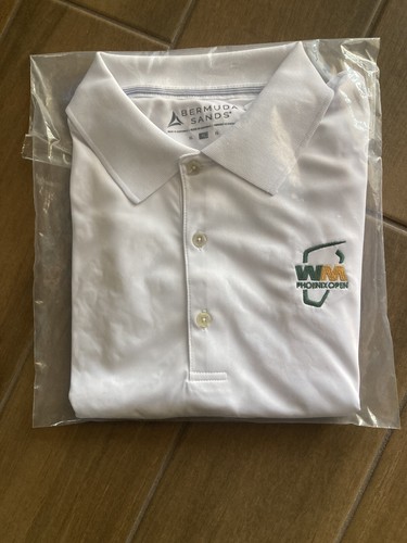 2025 Waste Management Phoenix Open White XL Golf Shirt Never Opened NIP ...