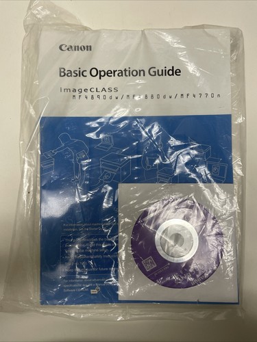 CANON Basic Operation Guide Image Class Printer MF4800 MF4800dw MF4770n | eBay