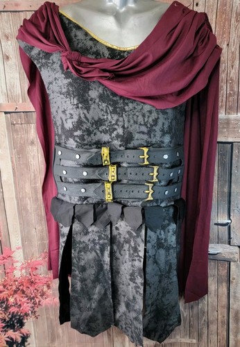Halloween Costume Mens Standard Vest One Sz Gladiator | eBay
