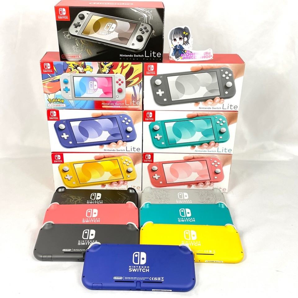 Nintendo Switch Lite Colors to Choose Excellent S Rank Console Charger ...