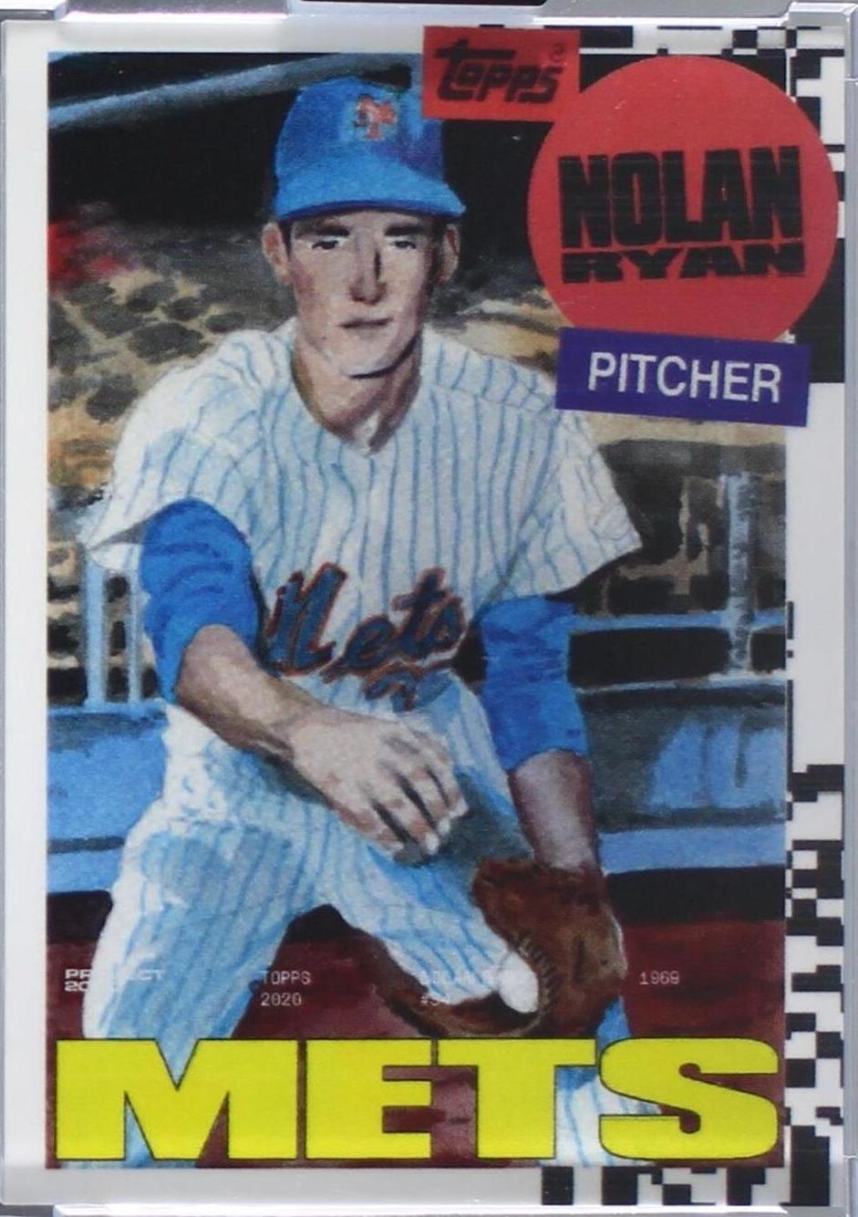 2020 Topps Project 2020 - 1969 Topps Nolan Ryan #147 Jacob Rochester ...