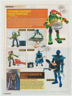Teenage Mutant Ninja Turtles TMNT Music Toys Vintage Print Ad ...